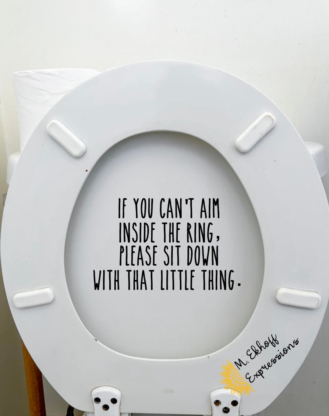 If You Can't Aim Inside the Ring Sit Down With That Little Thing Funny ...