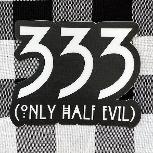 Funny 666 Sticker - Etsy