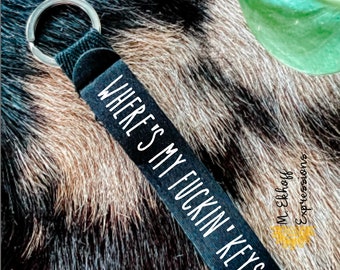 Funny Key Fob Chain - Etsy
