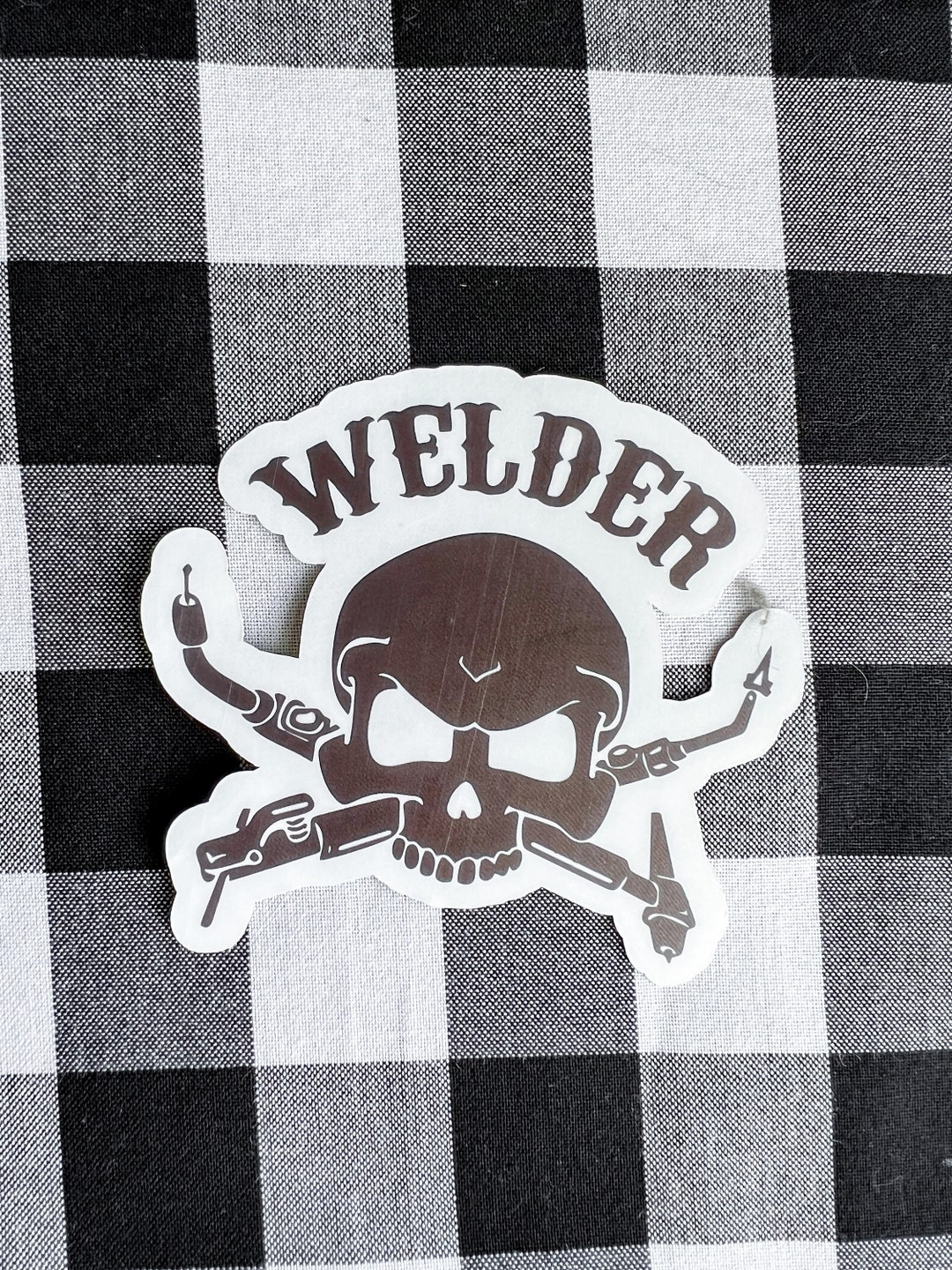 Welder Welding Weld Sticker Gift Pipeline Roughneck Rig Frac Vinyl ...