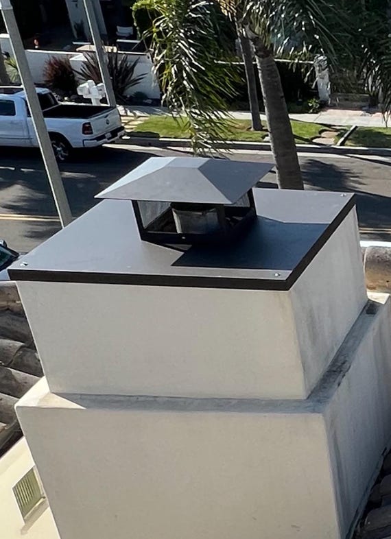 Spanish Outdoor Fireplace Chimney Caps