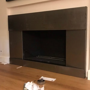 Metal Fireplace Surround - Etsy