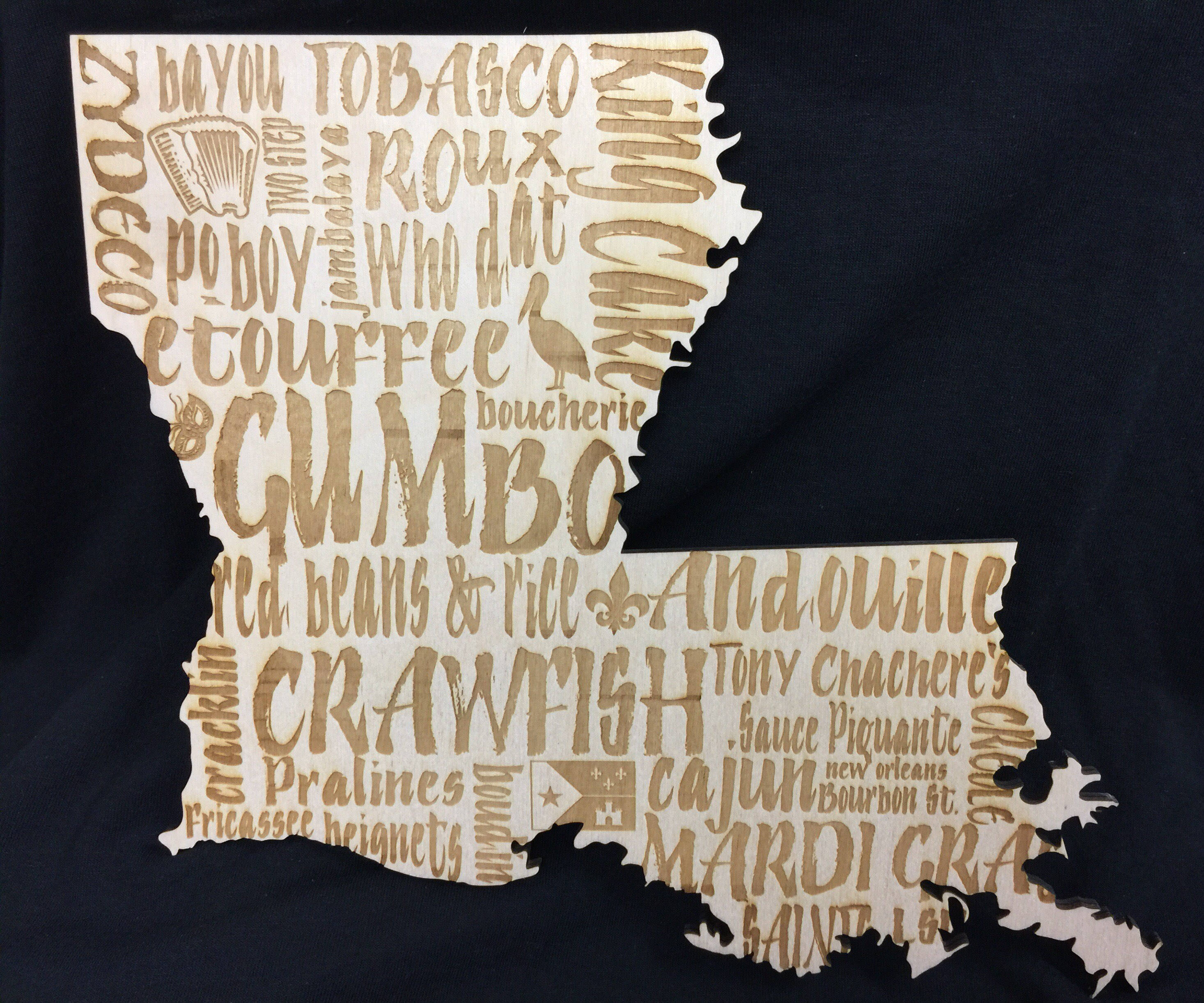 Custom State Themed Cutout - Etsy