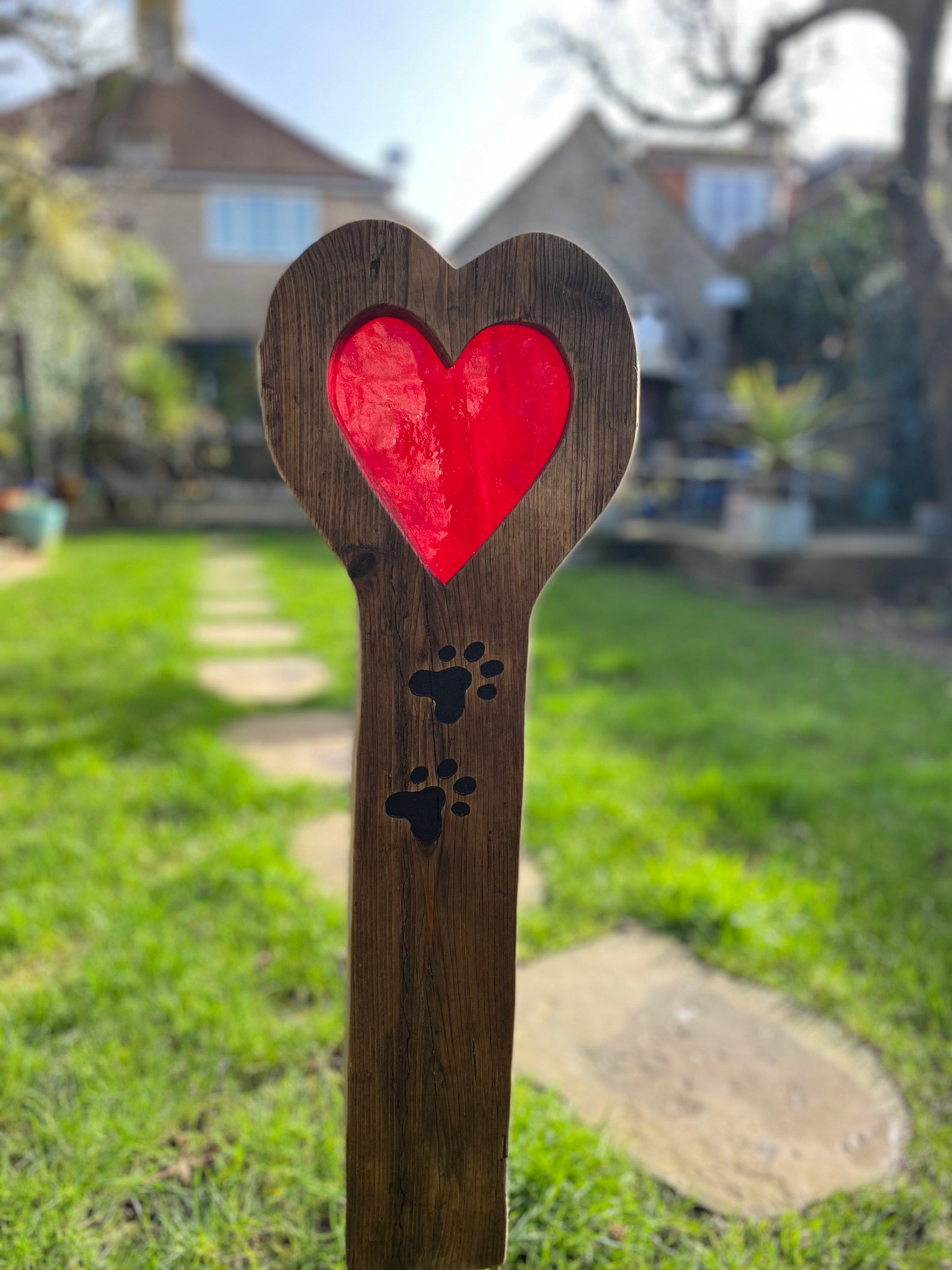 Family of Hearts With Pet Paw - Etsy
