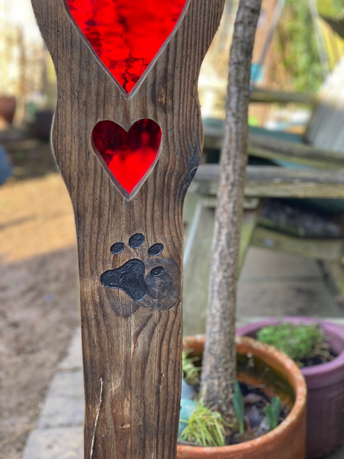 Family of Hearts With Pet Paw - Etsy