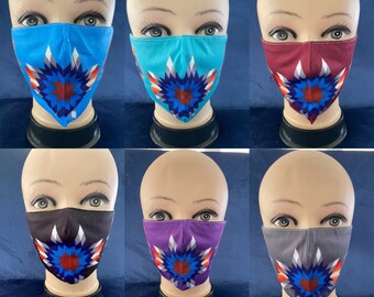 Native Design Face Mask - Etsy