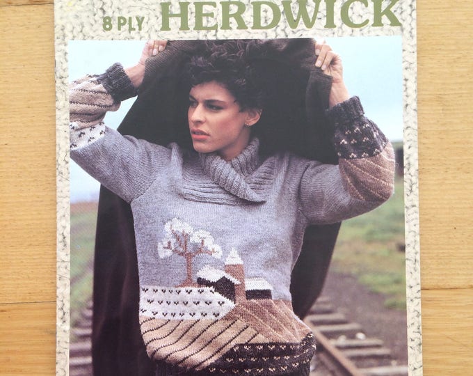 Patons Knitting Book 621 - Herdwick 8 Ply - Women's Knitting Patterns ...
