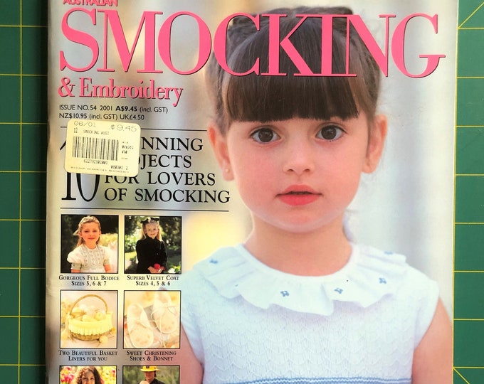 Issue 35 Australian Smocking and Embroidery - Etsy