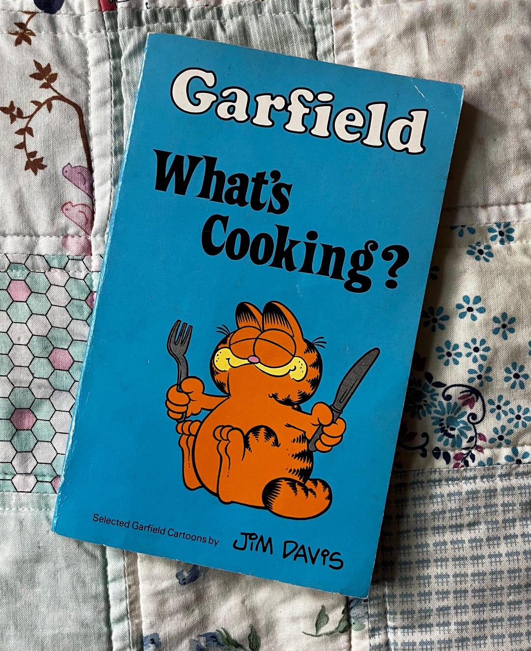 Garfield What's Cooking, Vintage Cartoon Paperback by Jim Davis - Etsy