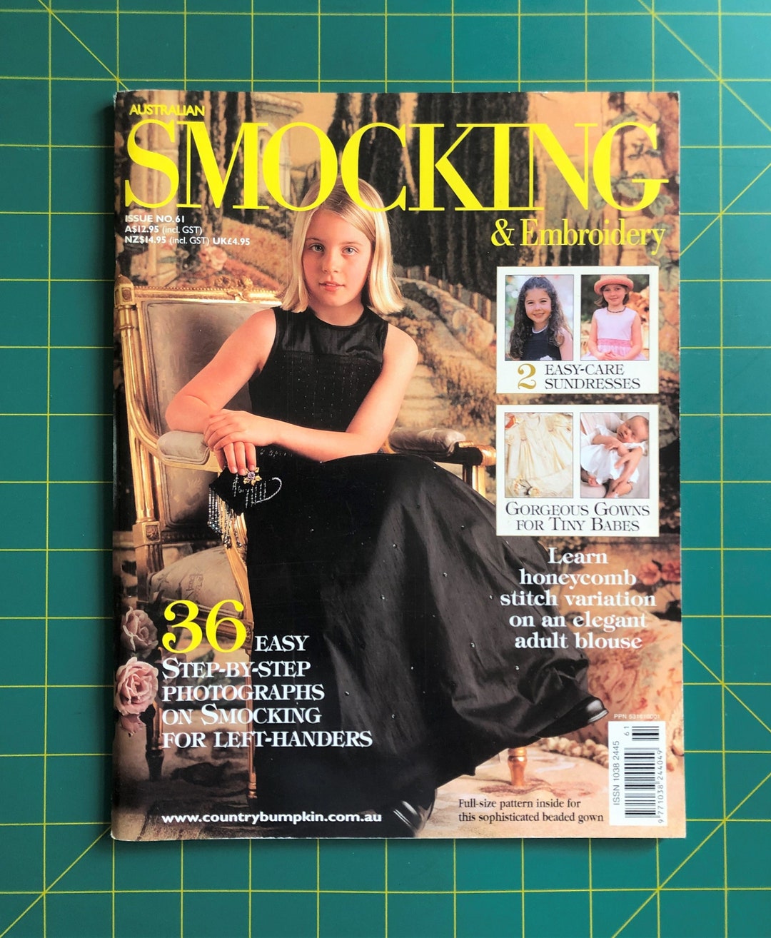 Australian Smocking and Embroidery Magazine Issue 61, 2002 - Etsy