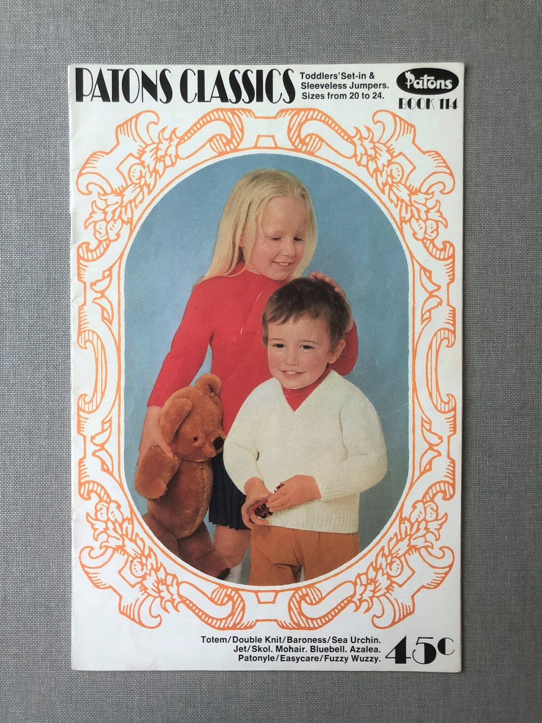 Patons Children's Classic Knitting Book 114, Bluebell, Set-in and ...