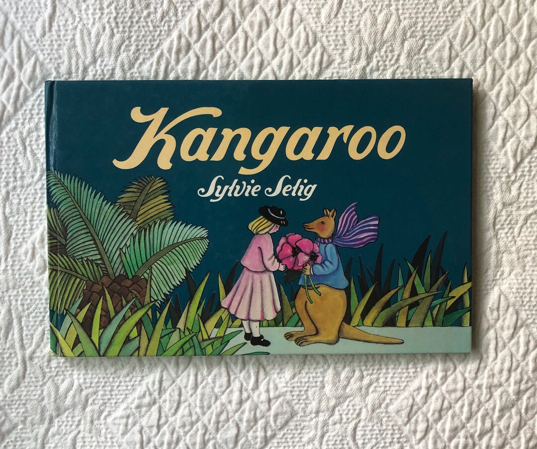 Kangaroo, Vintage Children's Wordless Hardback Book by Sylvie Selig ...