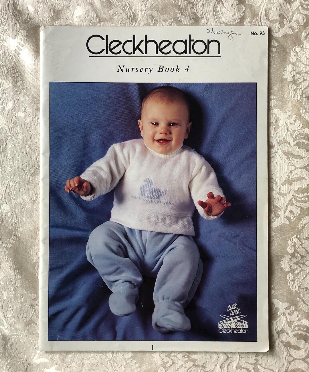 Cleckheaton Nursery Book 4, Vintage Knitting Patterns for Babies - Etsy