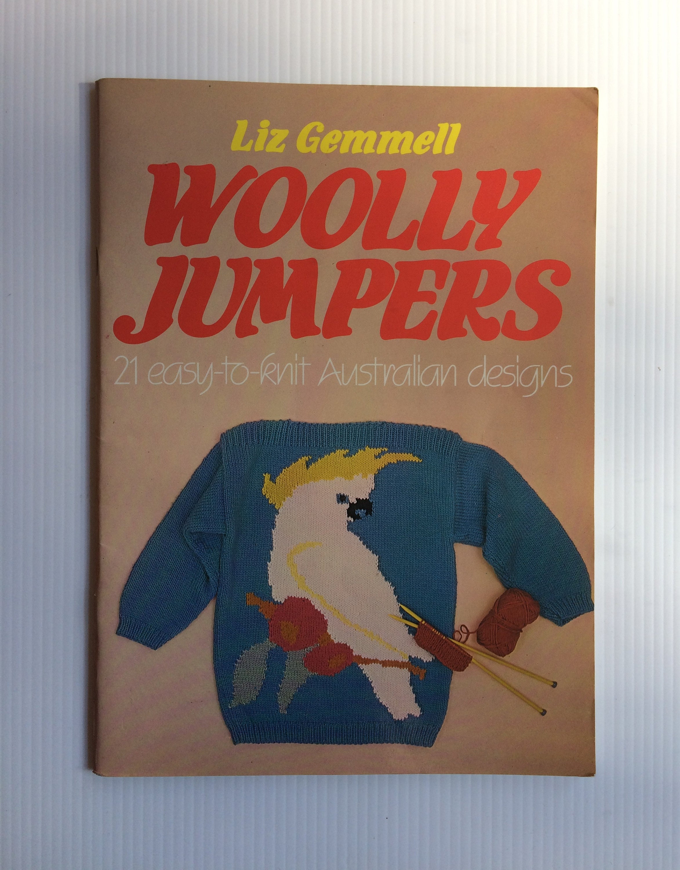 Woolly Jumpers 21 easy to knit Australian designs by Liz Gemmell Craft ...