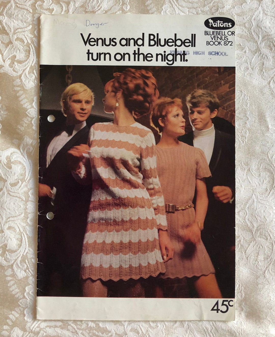 Vintage Patons Knitting Pattern Booklet 872, Bluebell and Venus Yarns ...