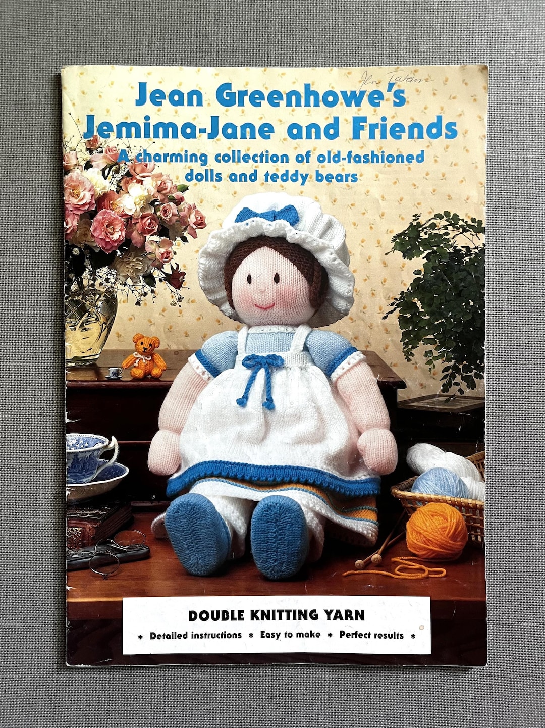 Jean Greenhowe's Jemima-jane and Friends, Dolls and Teddy Bear Knitting ...