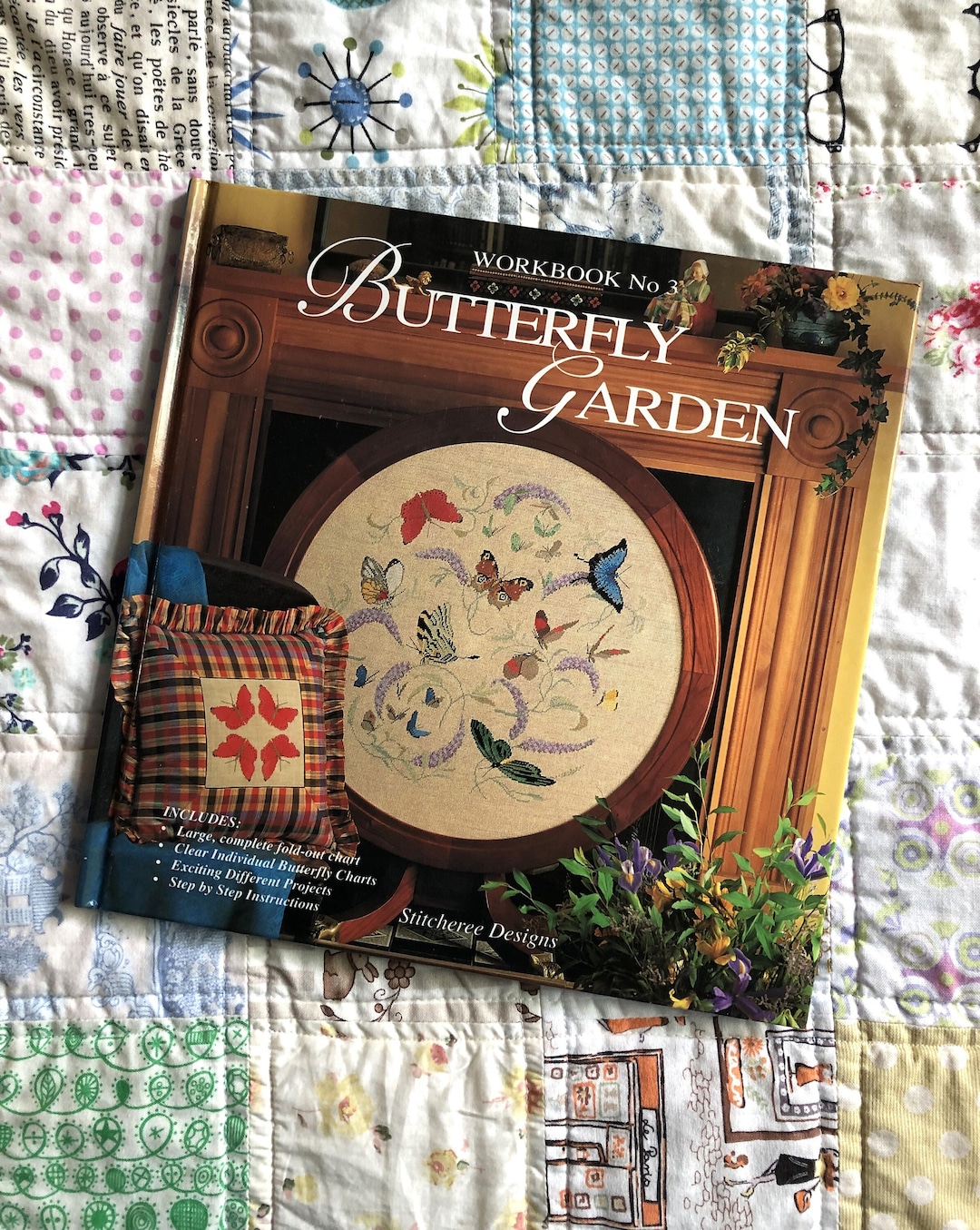 Butterfly Garden, Workbook No. 3, Cross Stitch Designs by Rachel Dulson ...