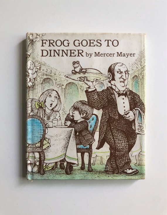 Frog Goes to Dinner by Mercer Mayer Vintage Children's | Etsy