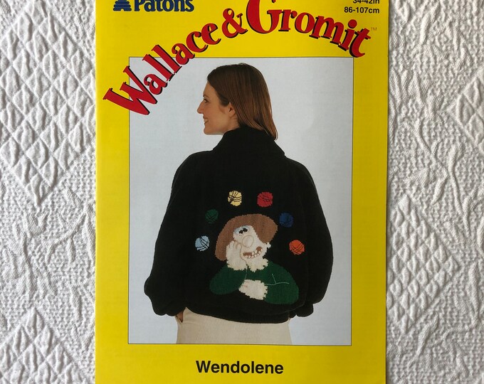 Wendolene Jacket for Adults, Patons Knitting Pattern Leaflet PBN E2335 ...
