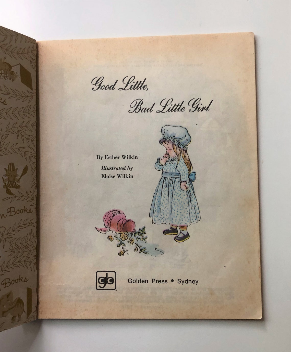 Good Little Girl Bad Little Girl Vintage Little Golden Book | Etsy