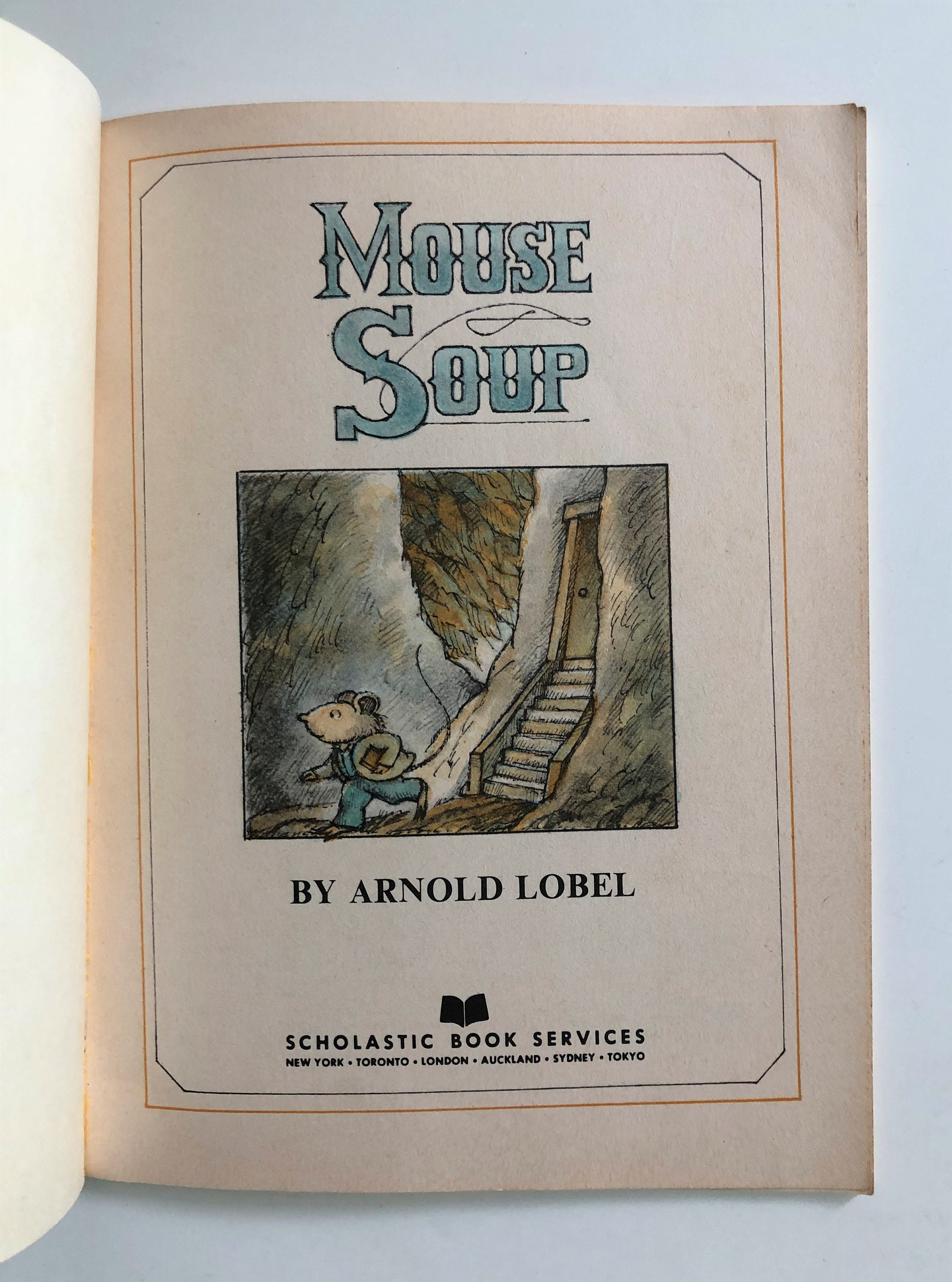 Mouse Soup by Arnold Lobel Vintage Children's Book - Etsy UK