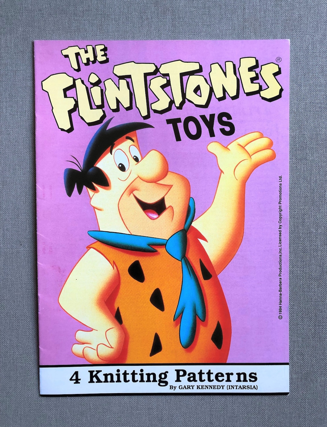 The Flintstones Toys, 4 Knitting Patterns by Alan Dart, Gary Kennedy ...