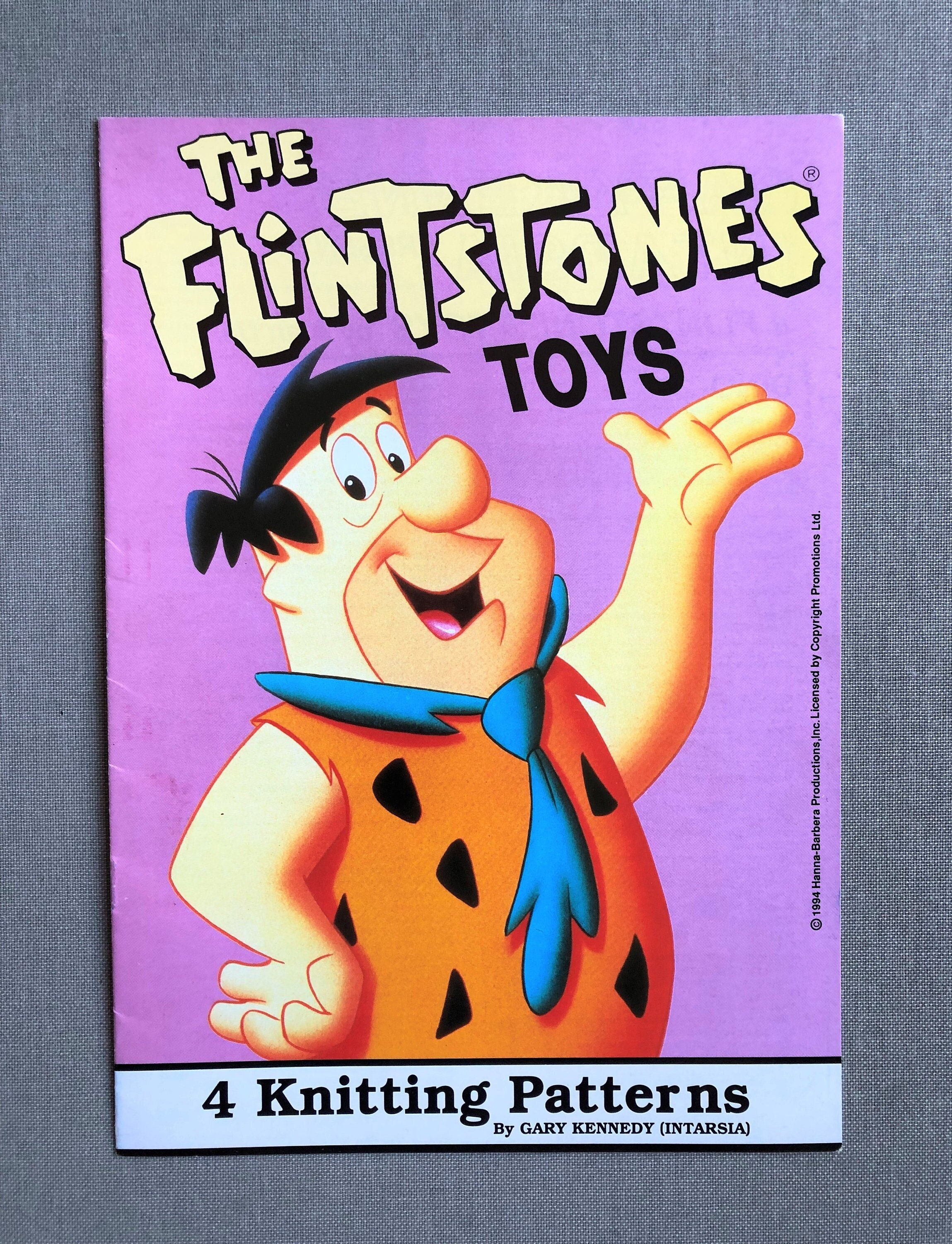 The Flintstones Toys 4 Knitting Patterns by Alan Dart Gary - Etsy Australia