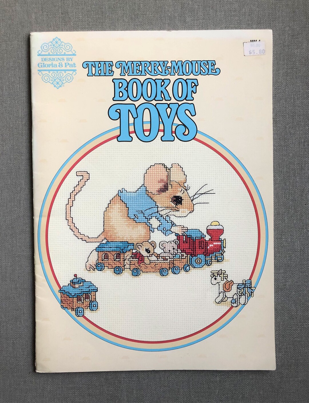The Merry-mouse Book of Toys, Vintage Counted Cross Stitch Booklet by ...