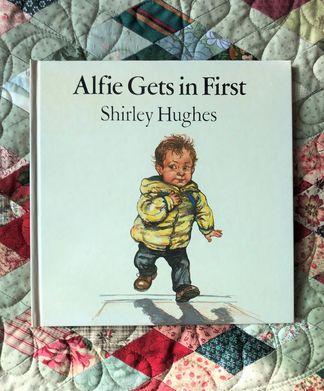 Alfie Gets in First by Shirley Hughes, Vintage Hardback Children's Book ...