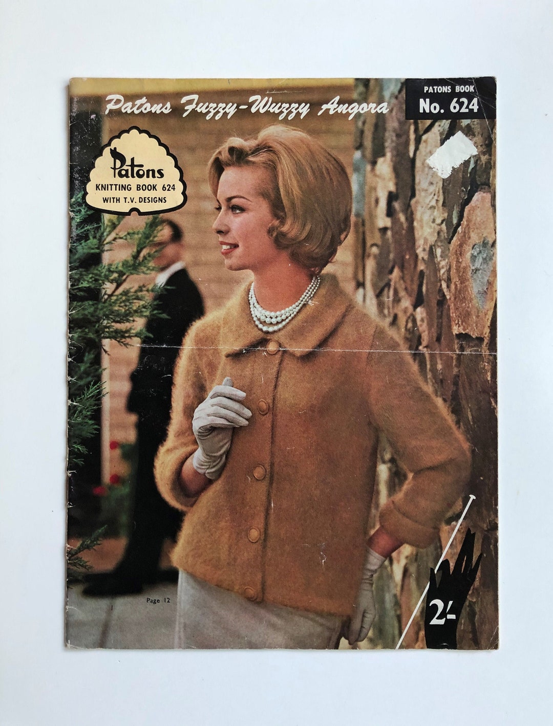Vintage Patons Knitting Book No. 624 Patterns in Patons Fuzzy Wuzzy ...