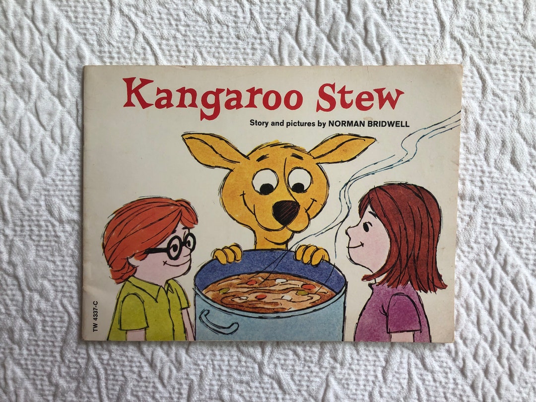 Kangaroo Stew by Norman Bridwell, Vintage Children's Book, Scholastic ...