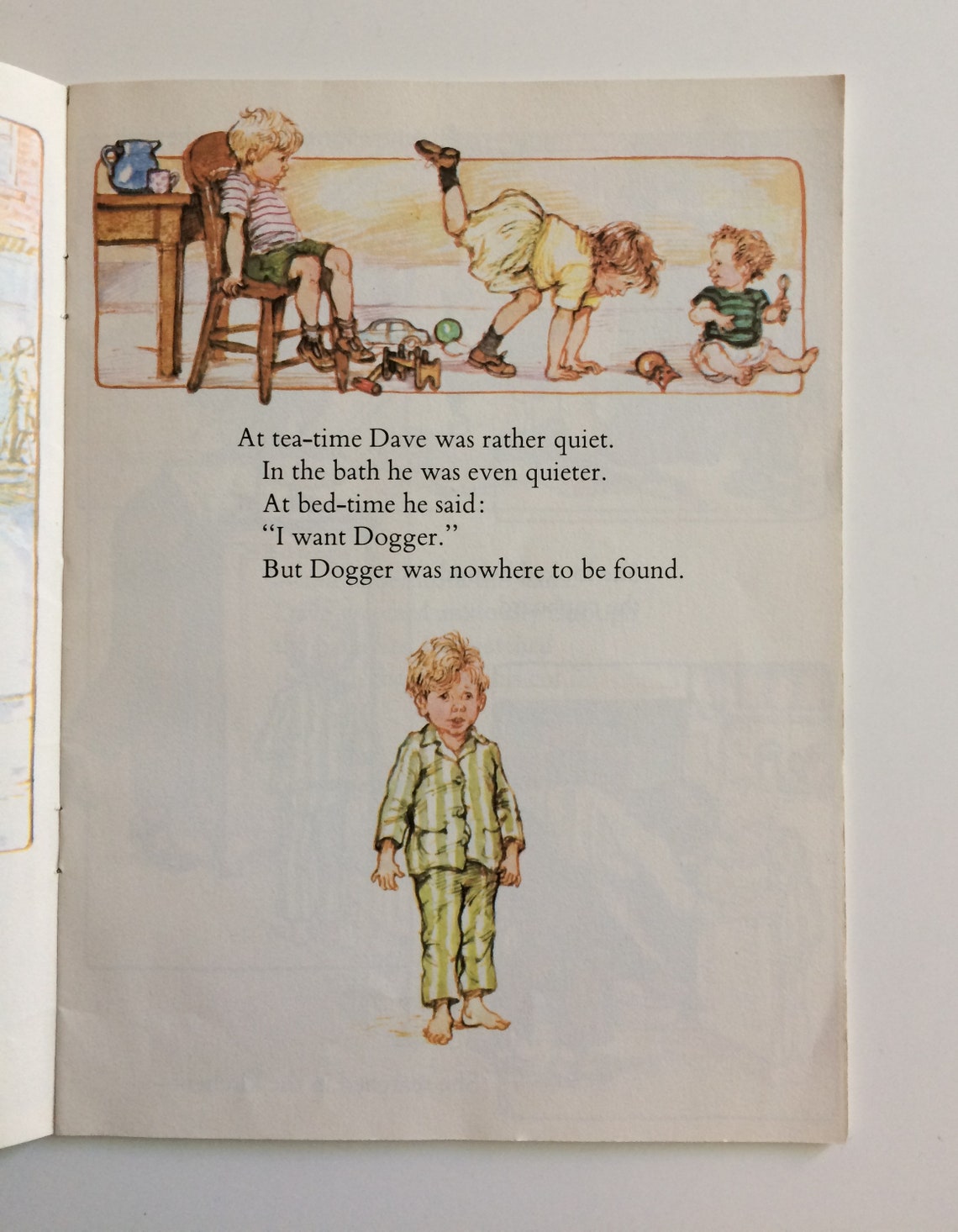 Dogger by Shirley Hughes Vintage Children's book Picture | Etsy