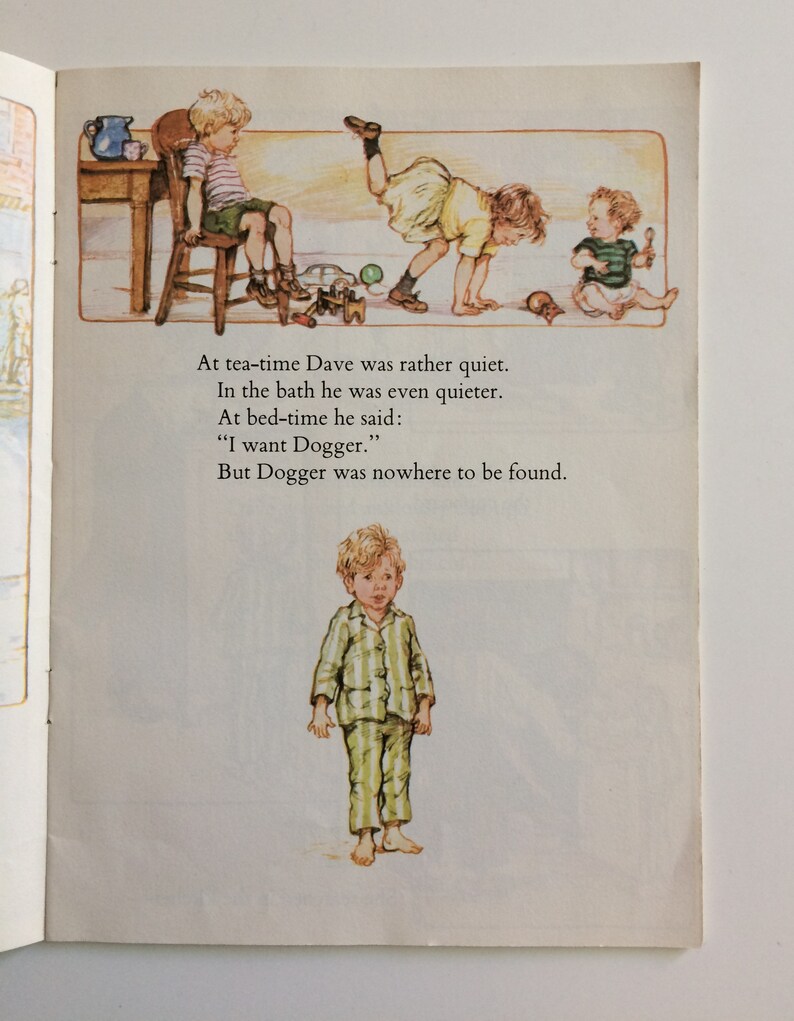 Dogger by Shirley Hughes Vintage Children's Book Picture Lions - Etsy