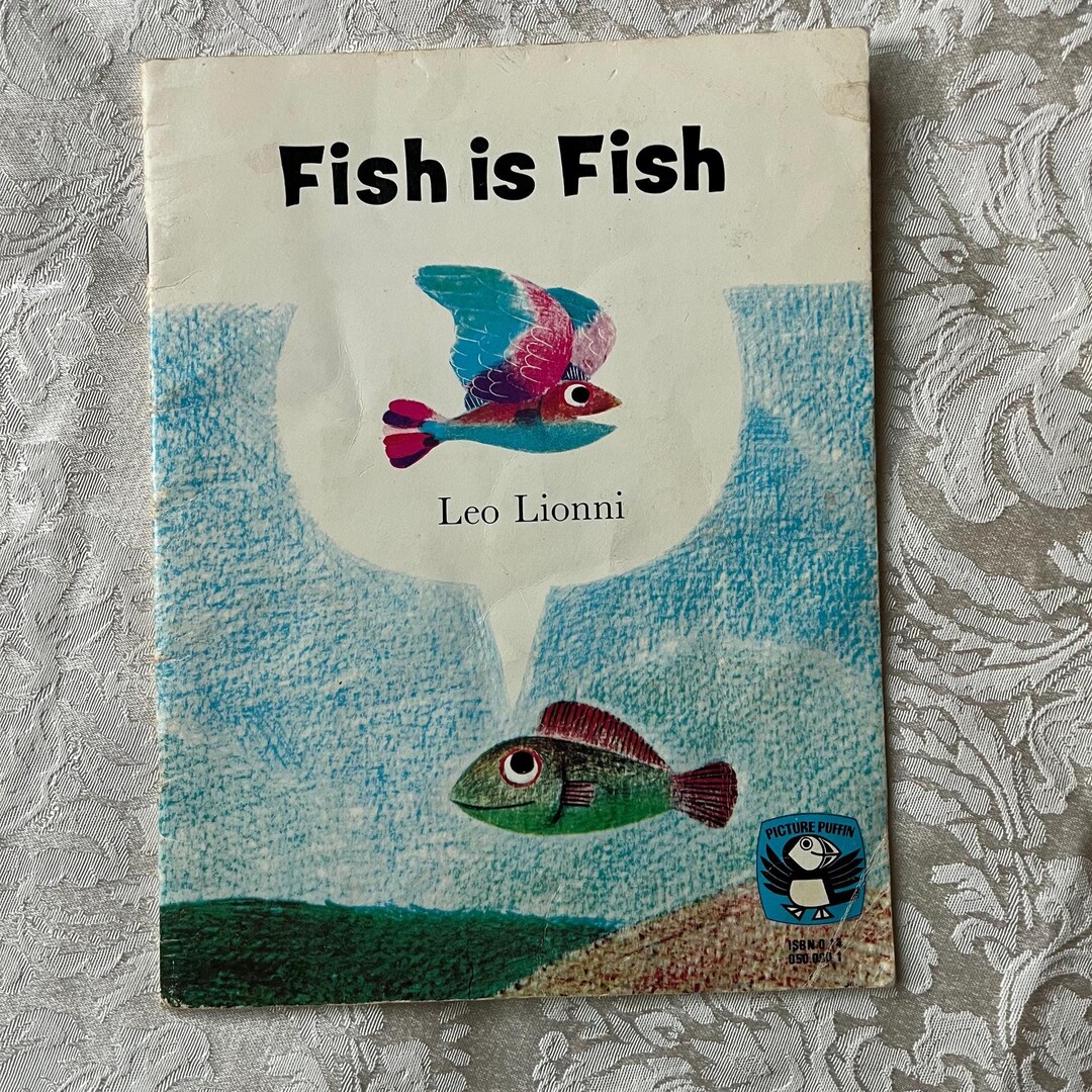 Fish is Fish by Leo Lionni, Vintage Picture Puffin - Etsy