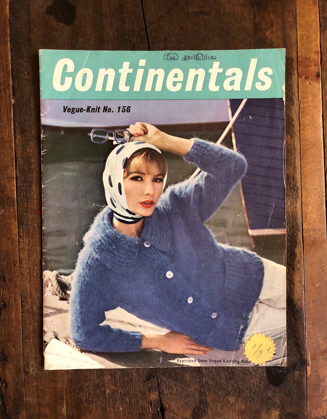 Vogue Knit Magazine Volume 156, Vintage Knitting - Etsy