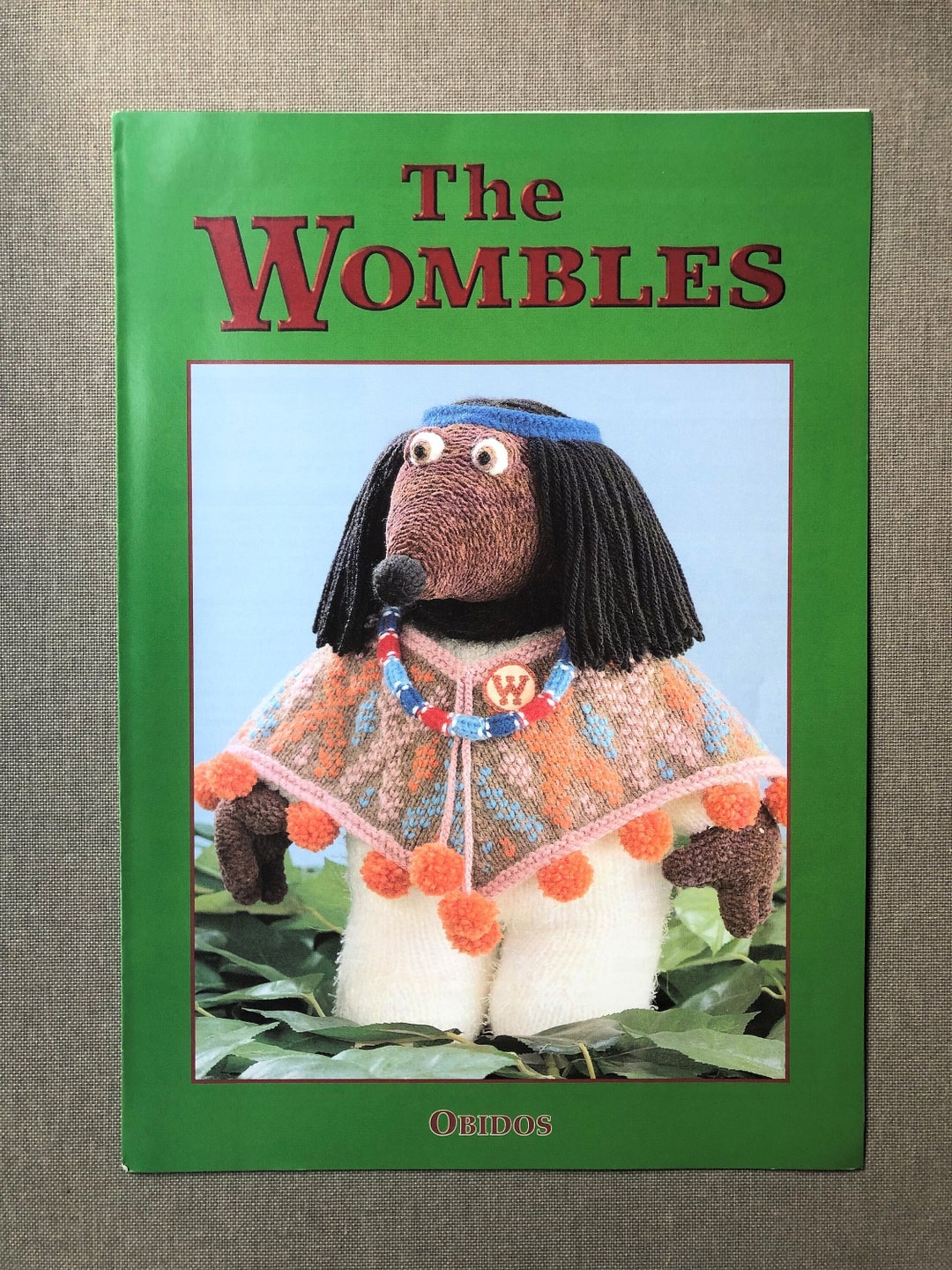 Obidos, the Wombles Toy Knitting Pattern by Alan Dart for TDB - Etsy