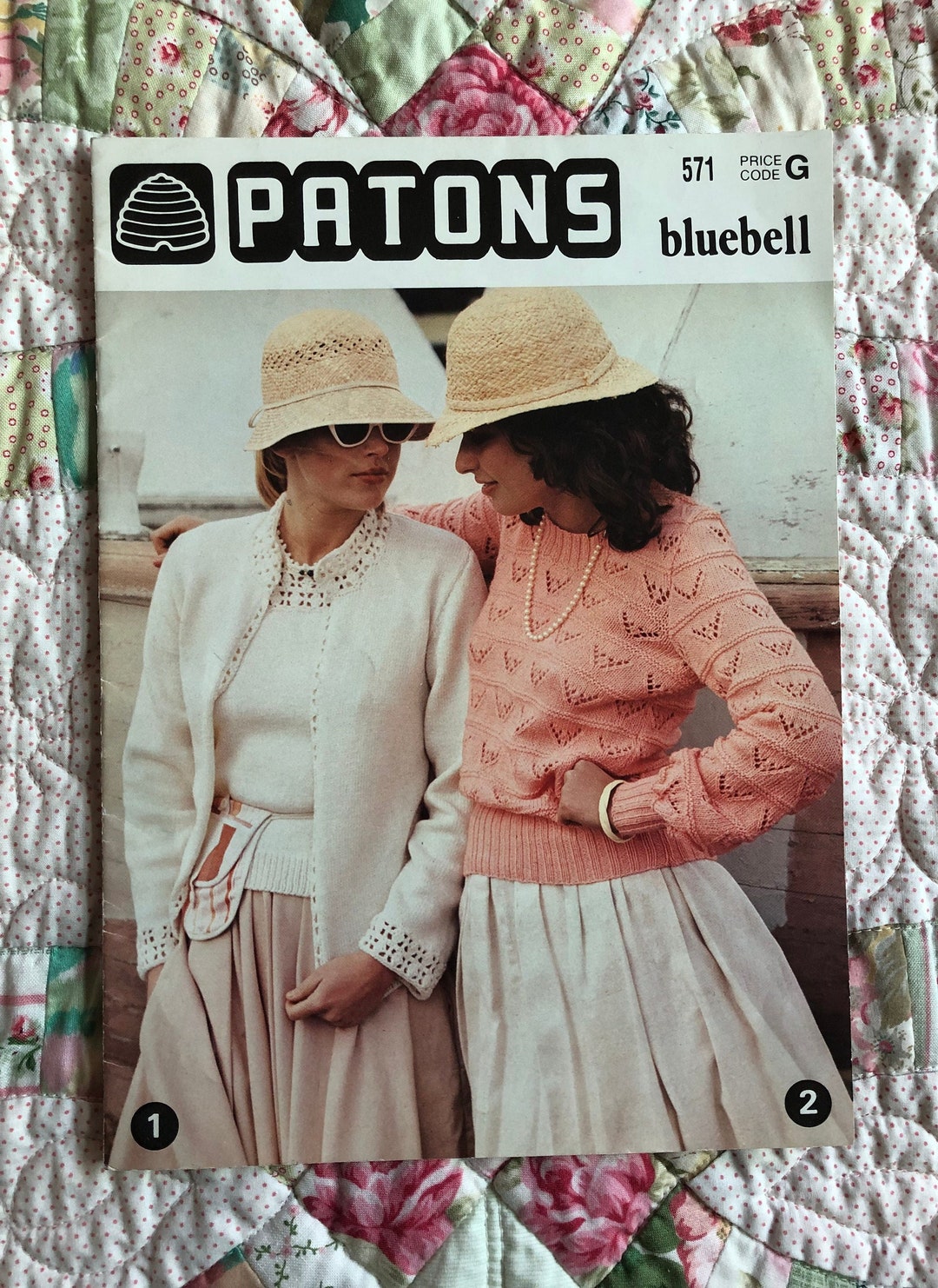 Vintage 1970's Patons Bluebell Knitting Pattern Booklet - Etsy Australia