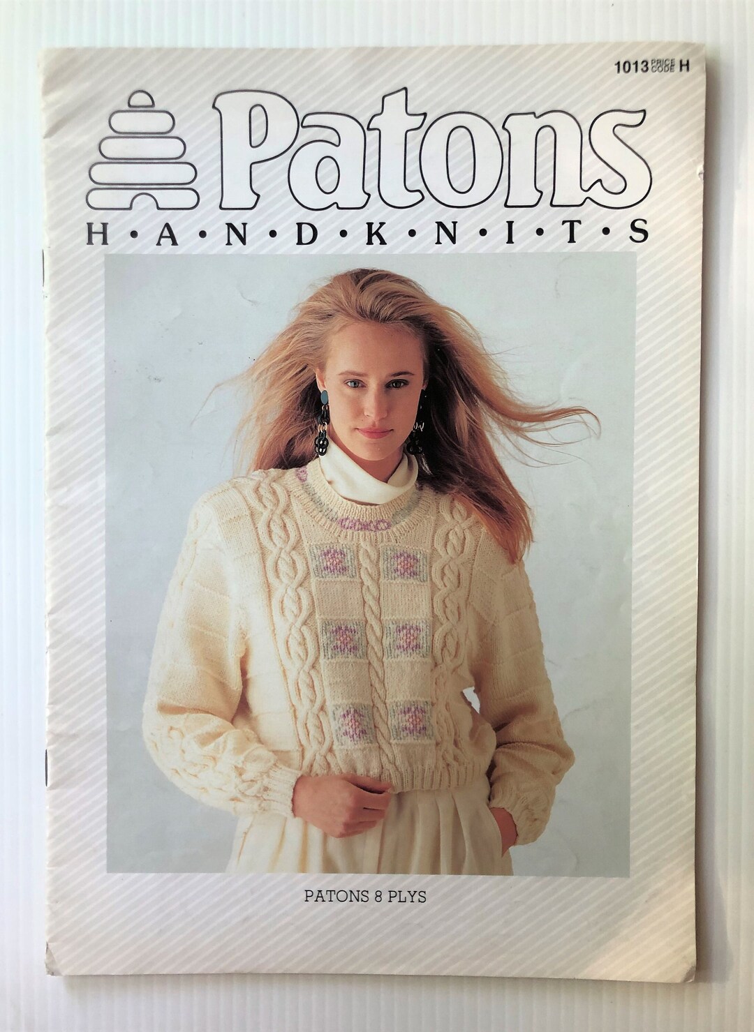 Vintage Patons Handknits Pattern Booklet 1013, Alpaca Classique or ...