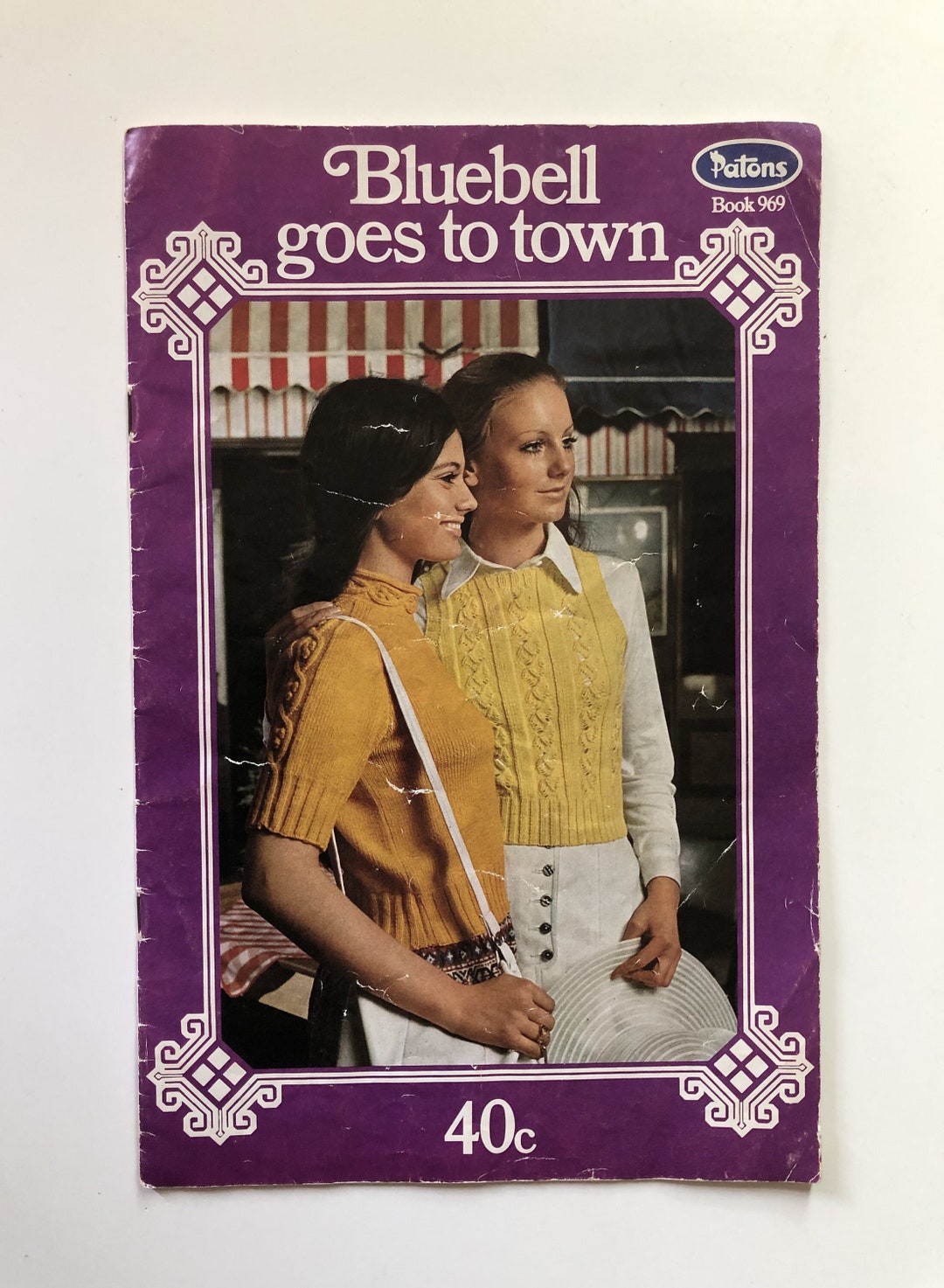 Vintage Patons Knitting Pattern Booklet 969, Bluebell Goes to Town - Etsy