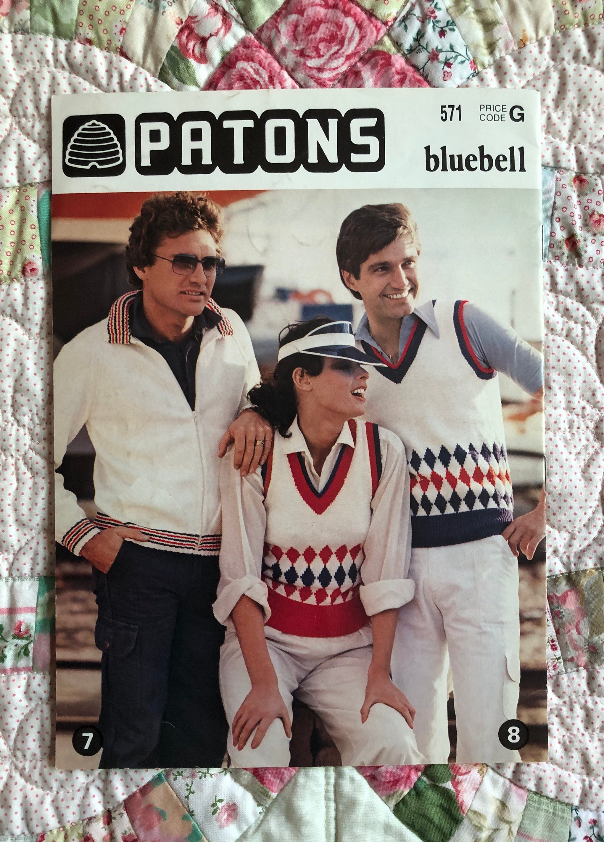 Vintage 1970's Patons Bluebell Knitting Pattern Booklet - Etsy Australia
