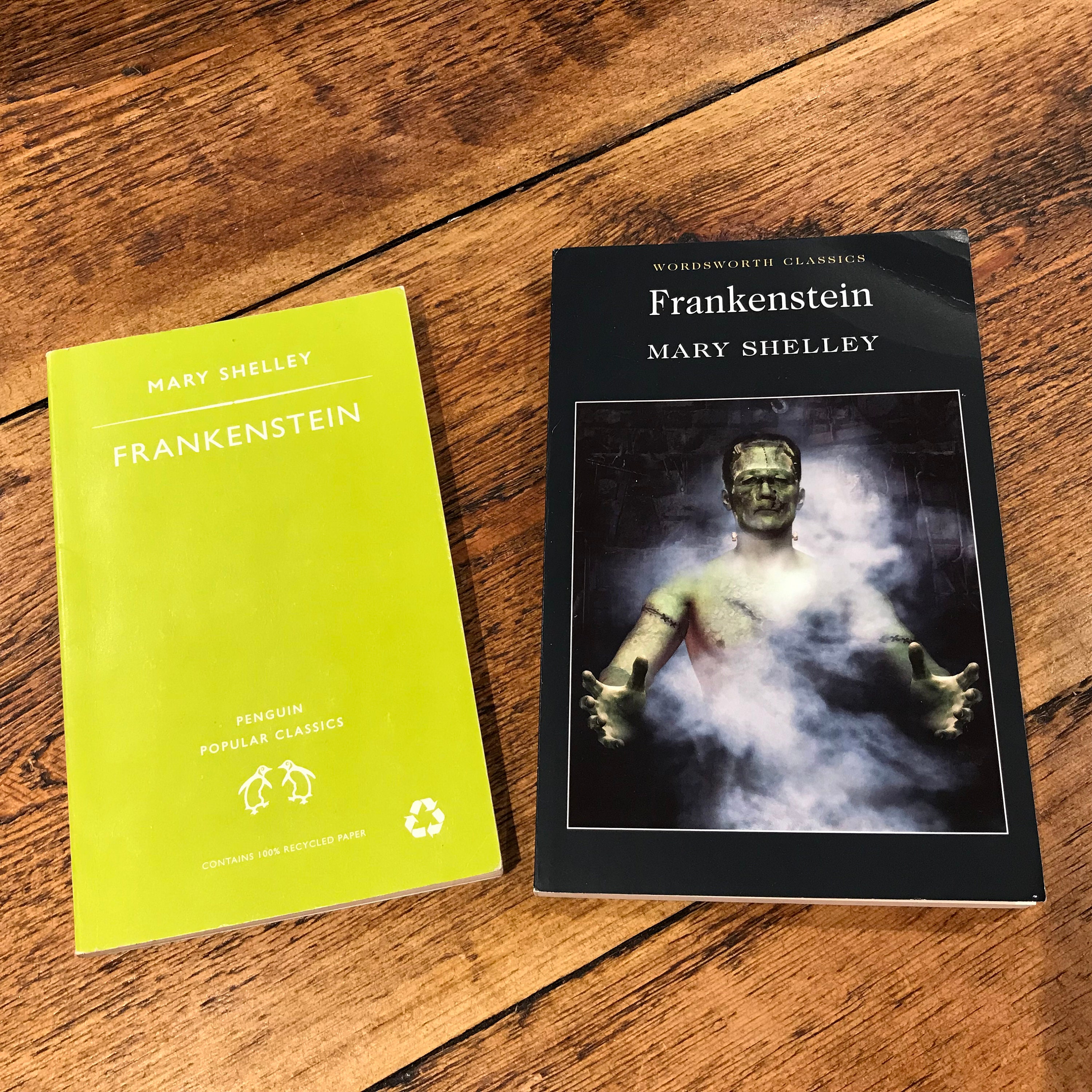 Frankenstein Book Cover Penguin