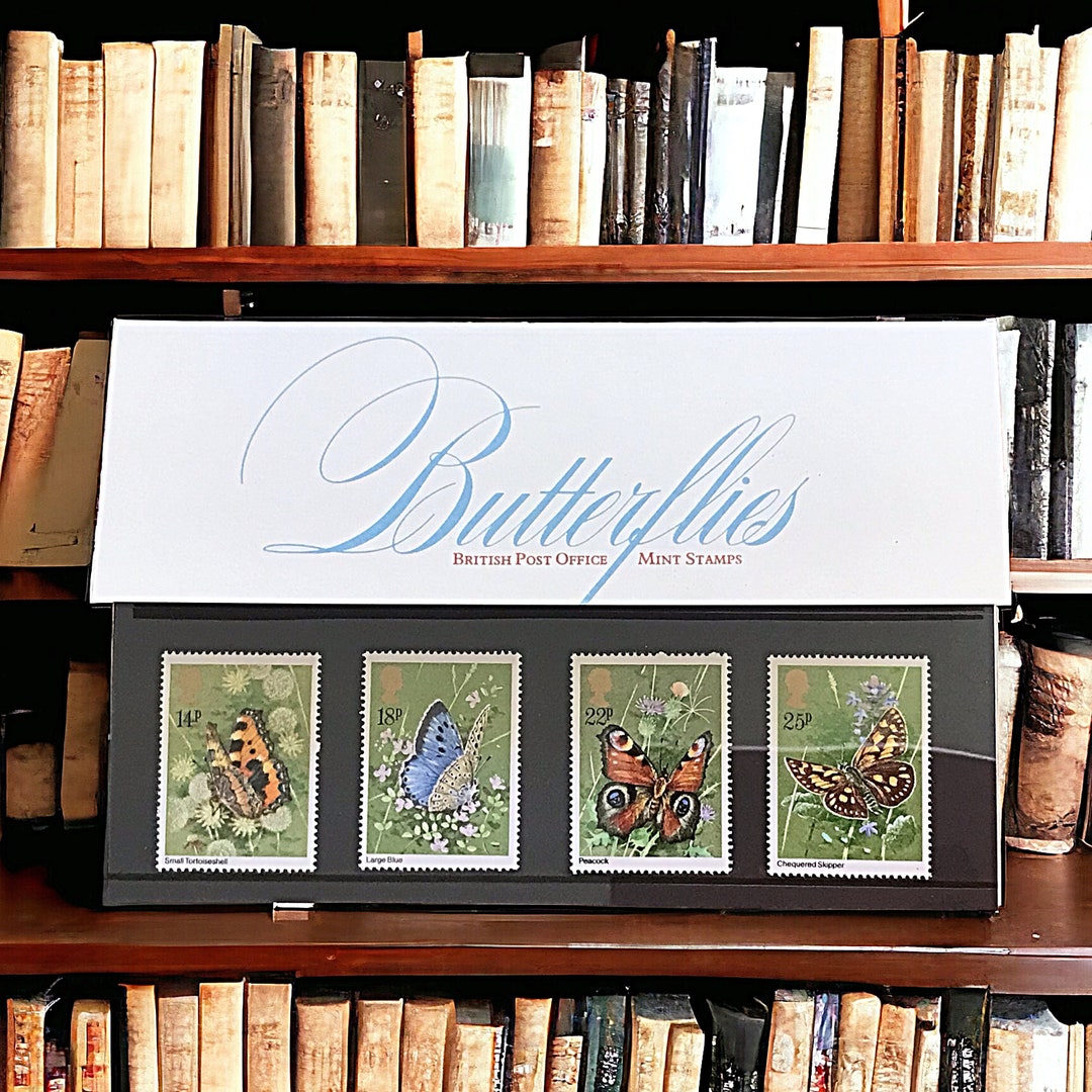 Vintage Butterflies Postage Stamp Presentation Pack, British Post ...