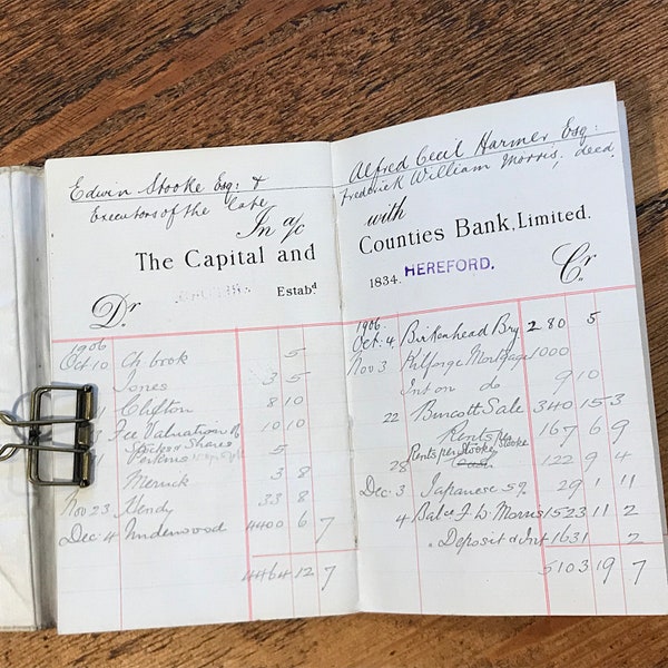 Bank Statement - Etsy