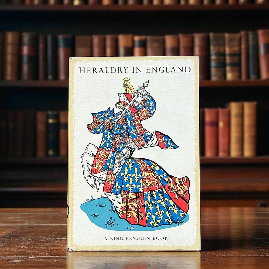 Heraldry in England Vintage King Penguin Book by Anthony Wagner ...