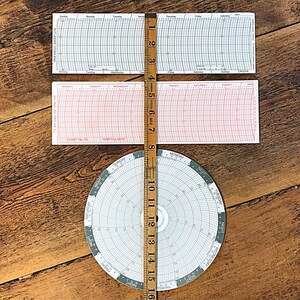 Vintage Chart Graph Paper Pack for Junk Journals, Scrapbooks and Mixed ...