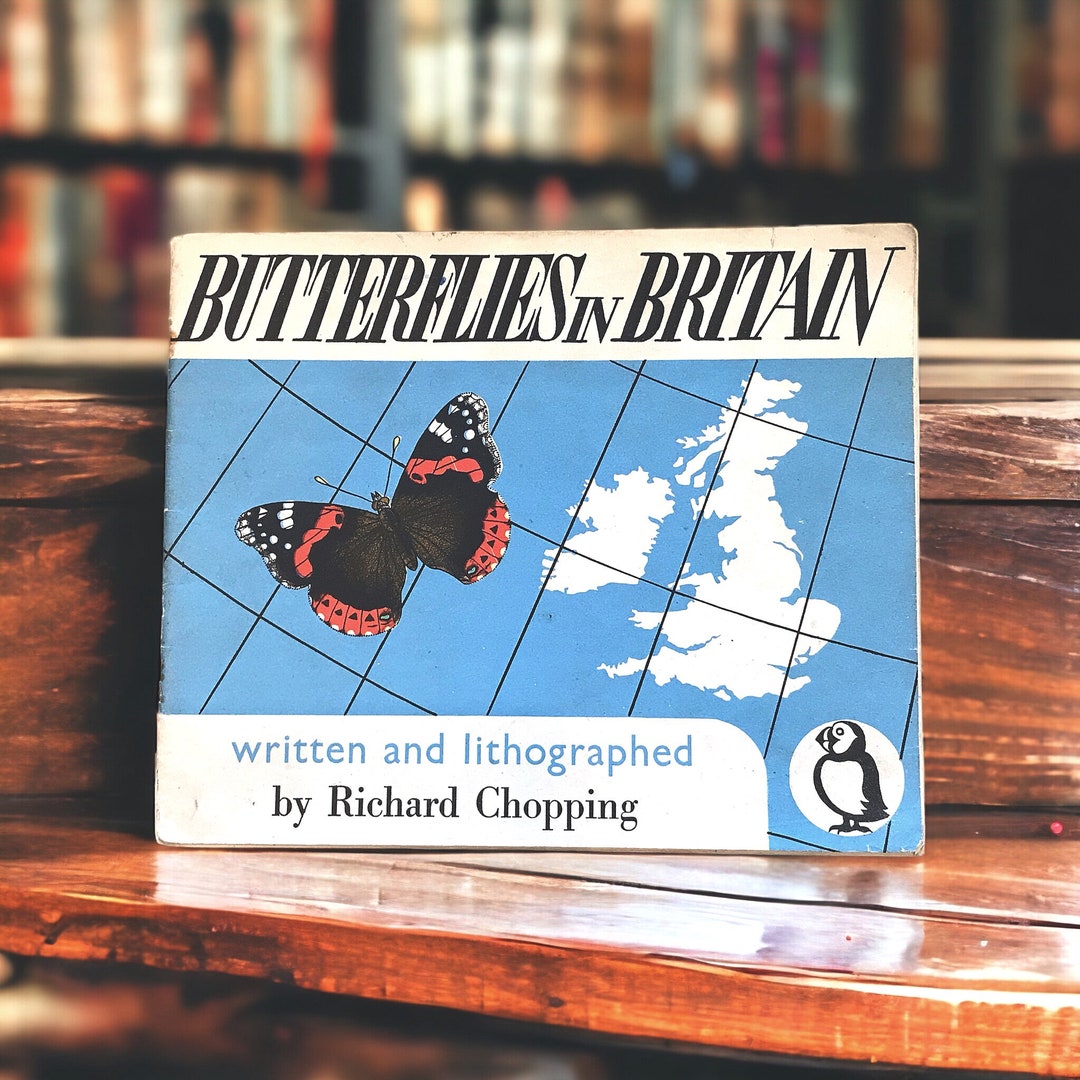 Vintage Butterflies in Britain, Childrens Puffin Picture Book, by ...