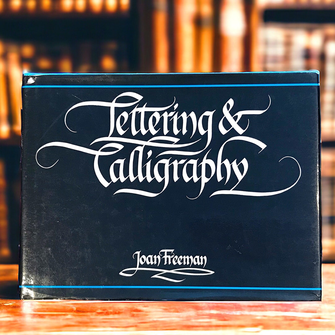 Vintage Lettering & Calligraphy by Joan Freeman, Guide to the Art of ...