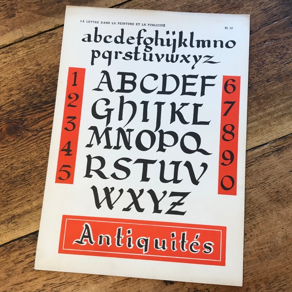 French Typography - Etsy UK