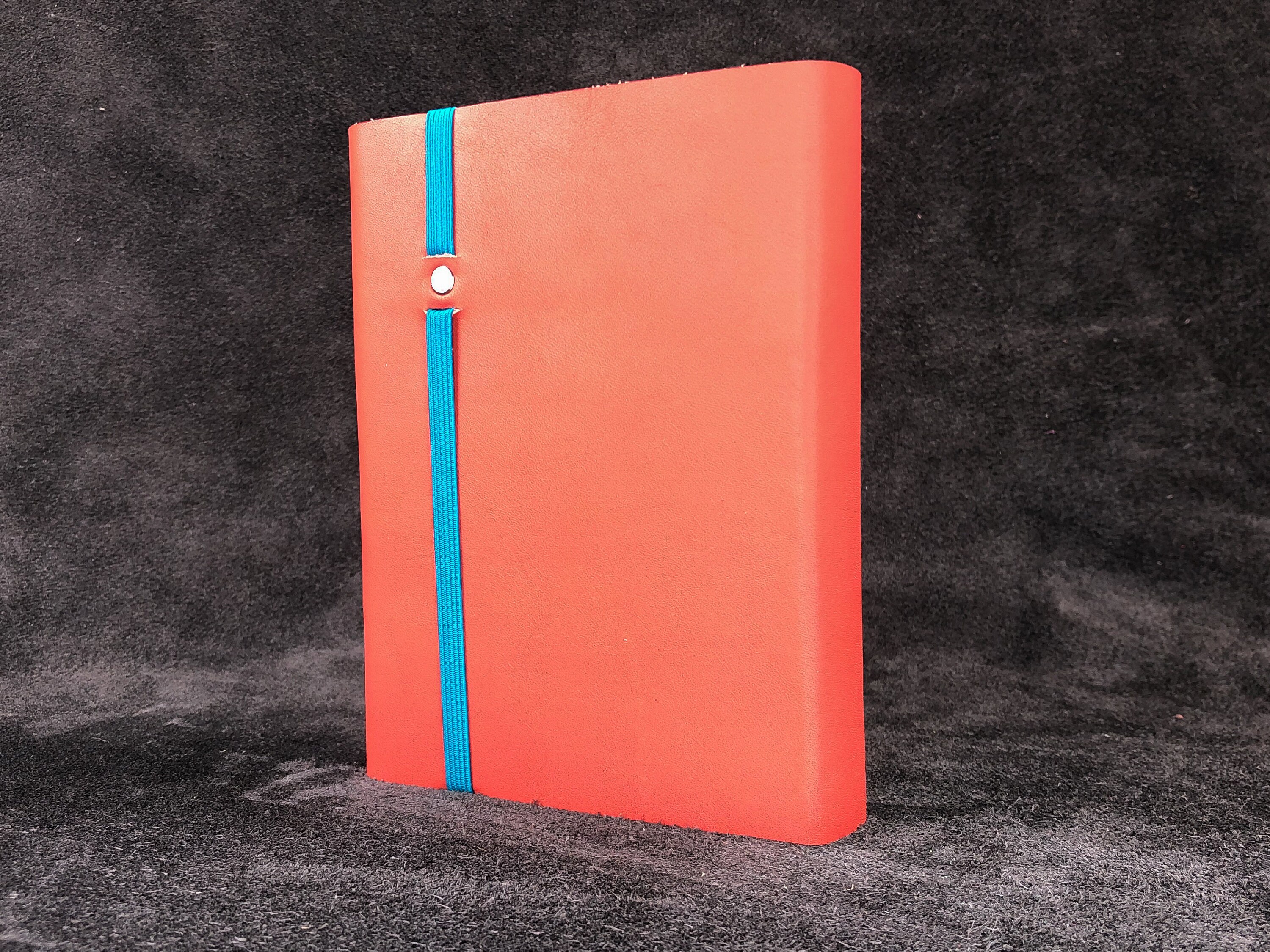 A6 Notebook Personalization Including Leather Binding Rubber Band Diary ...