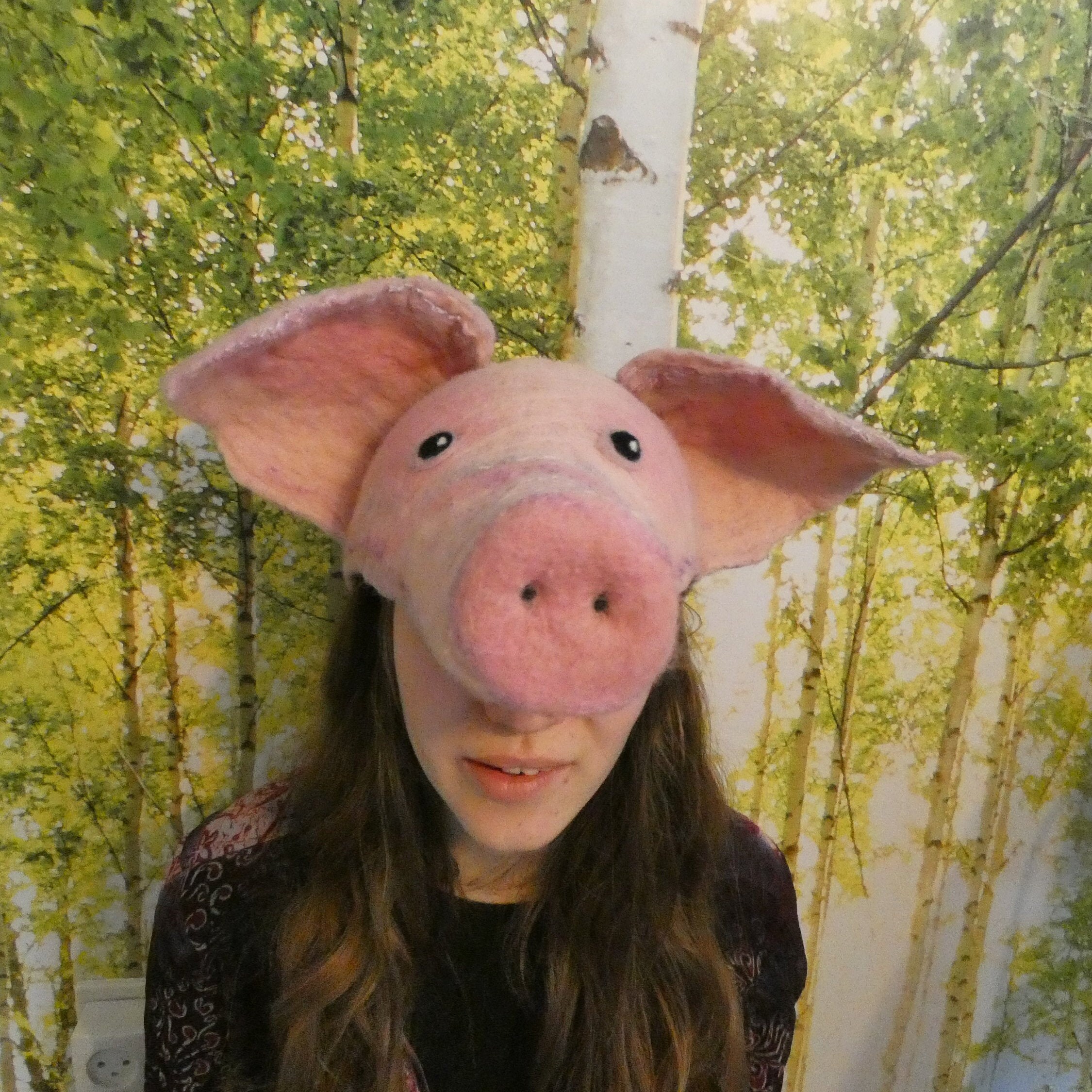 Wolves Hat/wildboar/boar/animalhats/animal/wild Animal/fox/fursuit - Etsy